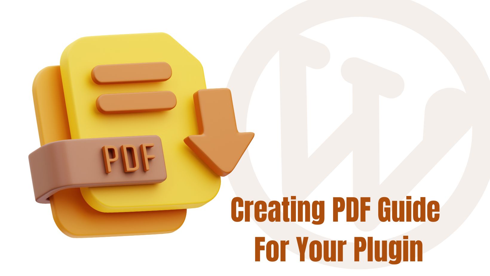 How to Create a PDF Guide for Your Plugins Users - Shared Files PRO
